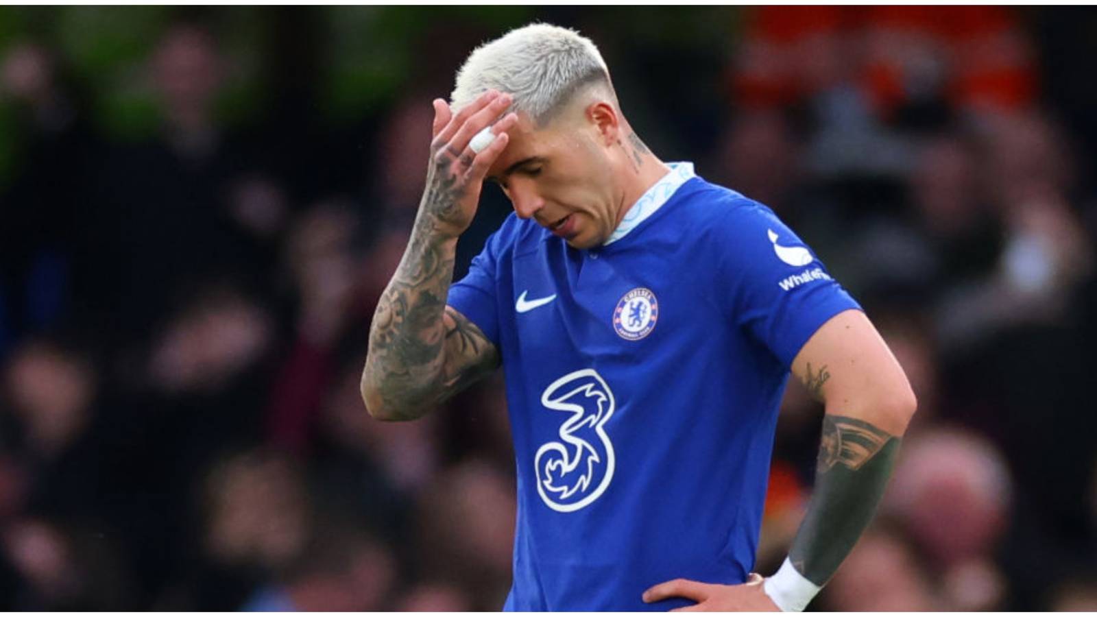 Man Utd 4-1 Chelsea: Enzo Fernandez lost it after Bruno Fernandes’ ice ...