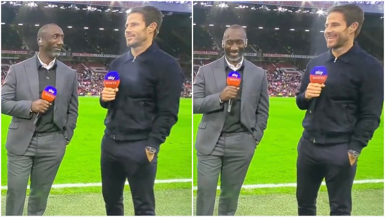 Man Utd fans’ chant for Jamie Redknapp amuses Jimmy Floyd Hasselbaink