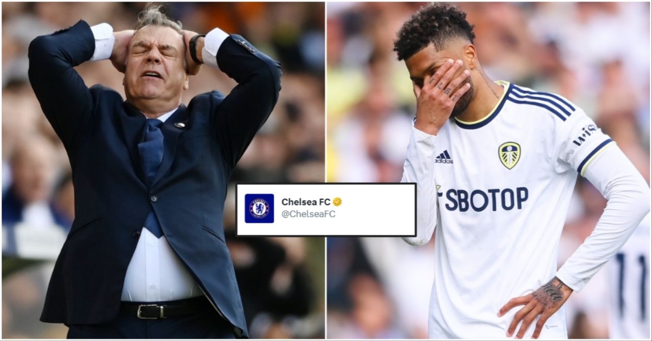 Chelsea’s brutal three-word tweet about Leeds United’s Premier League ...