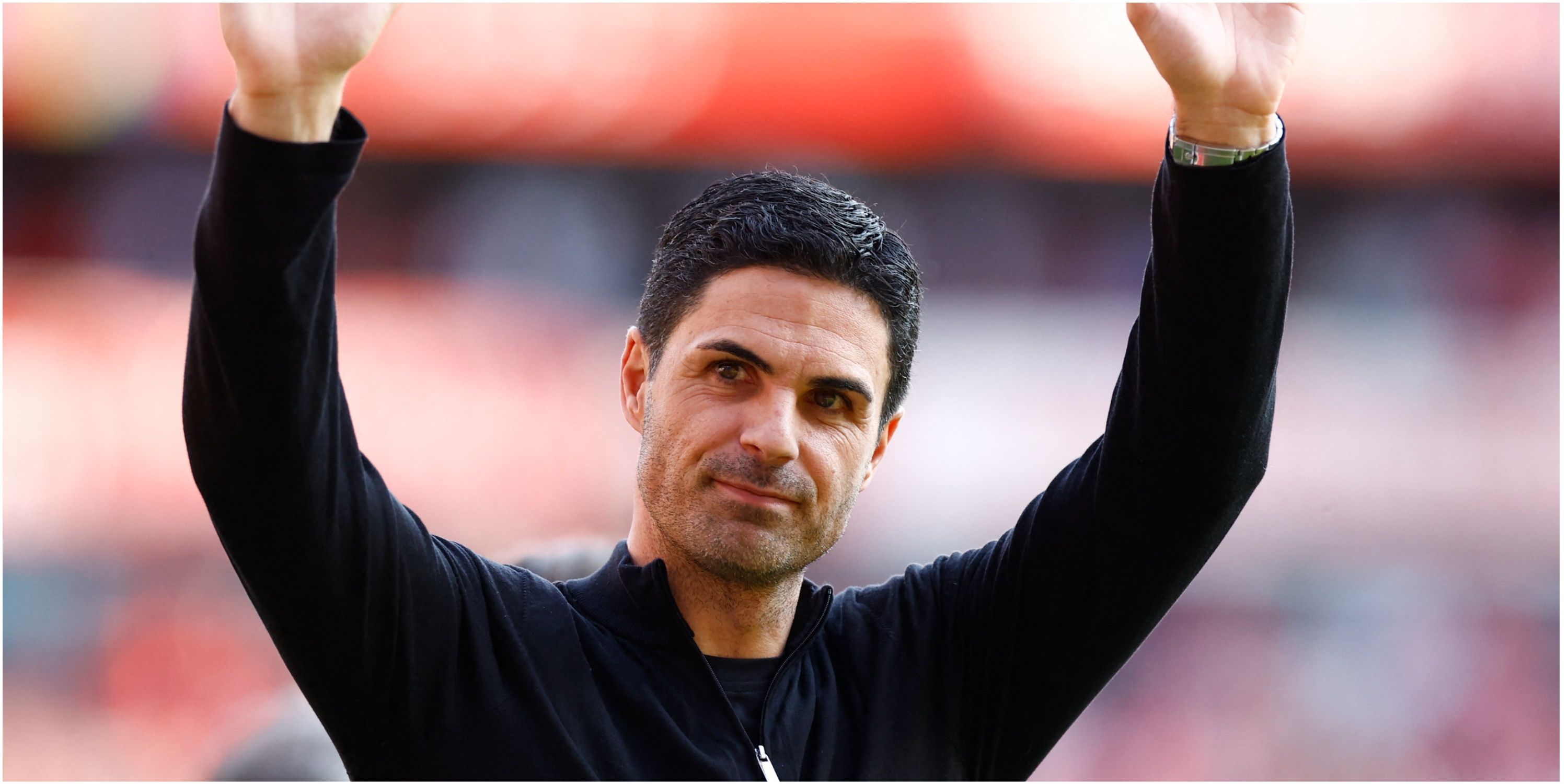 Arsenal fans' incredible reception for Mikel Arteta after last game of ...