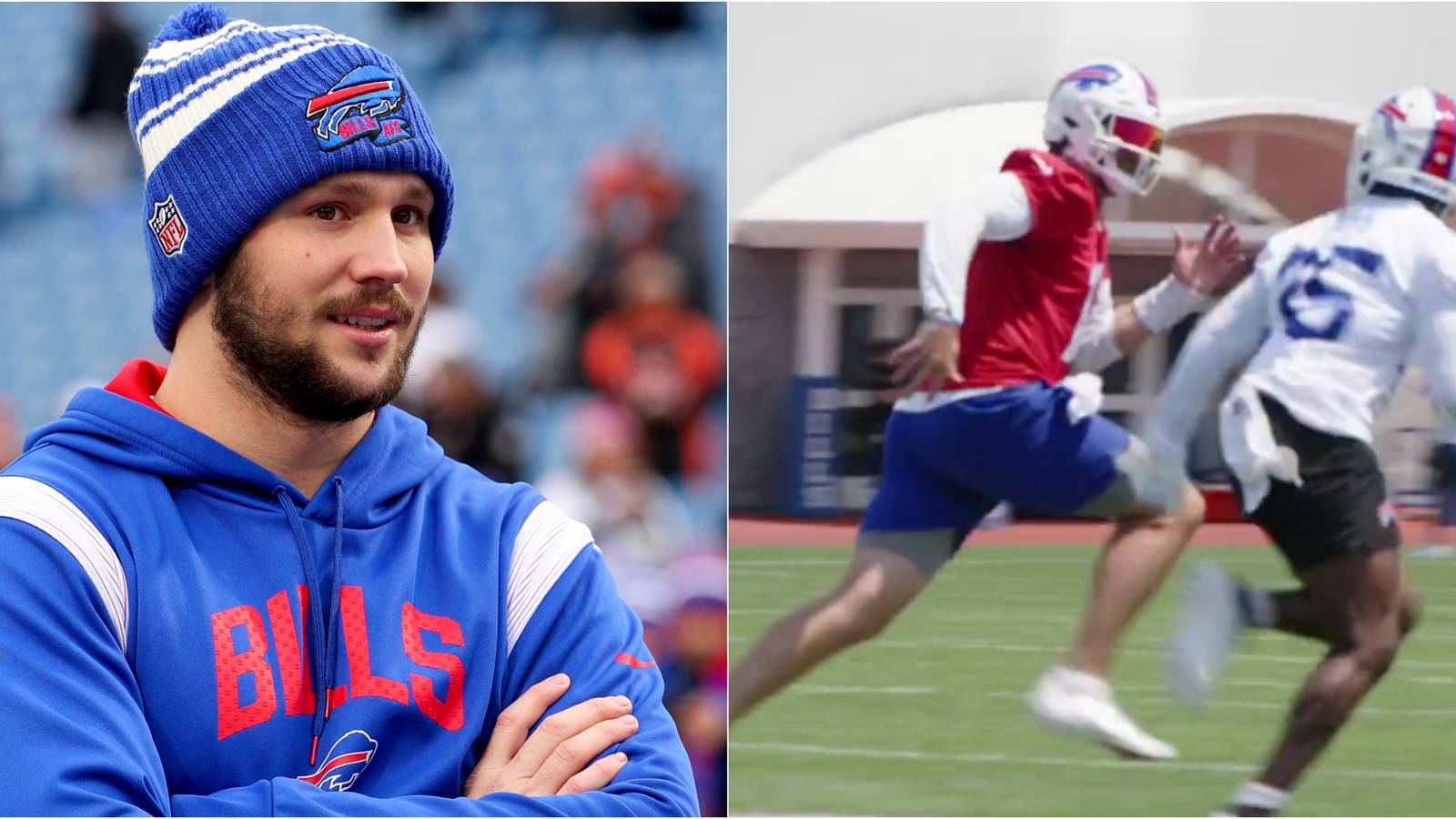 Josh Allen: Buffalo Bills QB ripped online for getting 'smoked' as OTA ...