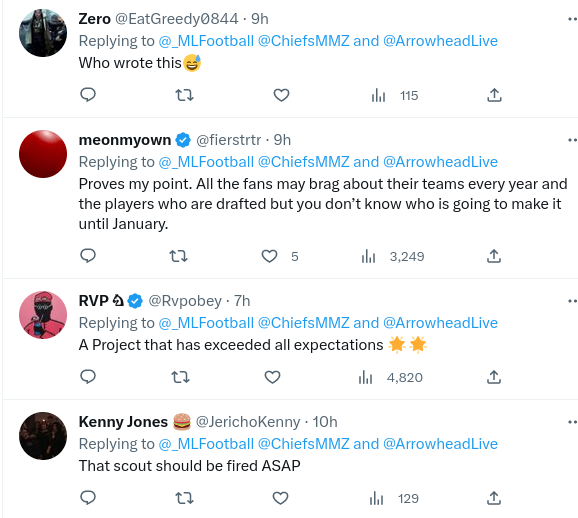 Patrick Mahomes: Fans tear into reporter as Chiefs QB's draft report ...