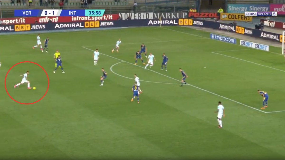 Inter Milan's Hakan Calhanoglu scores insane long-range goal vs Verona