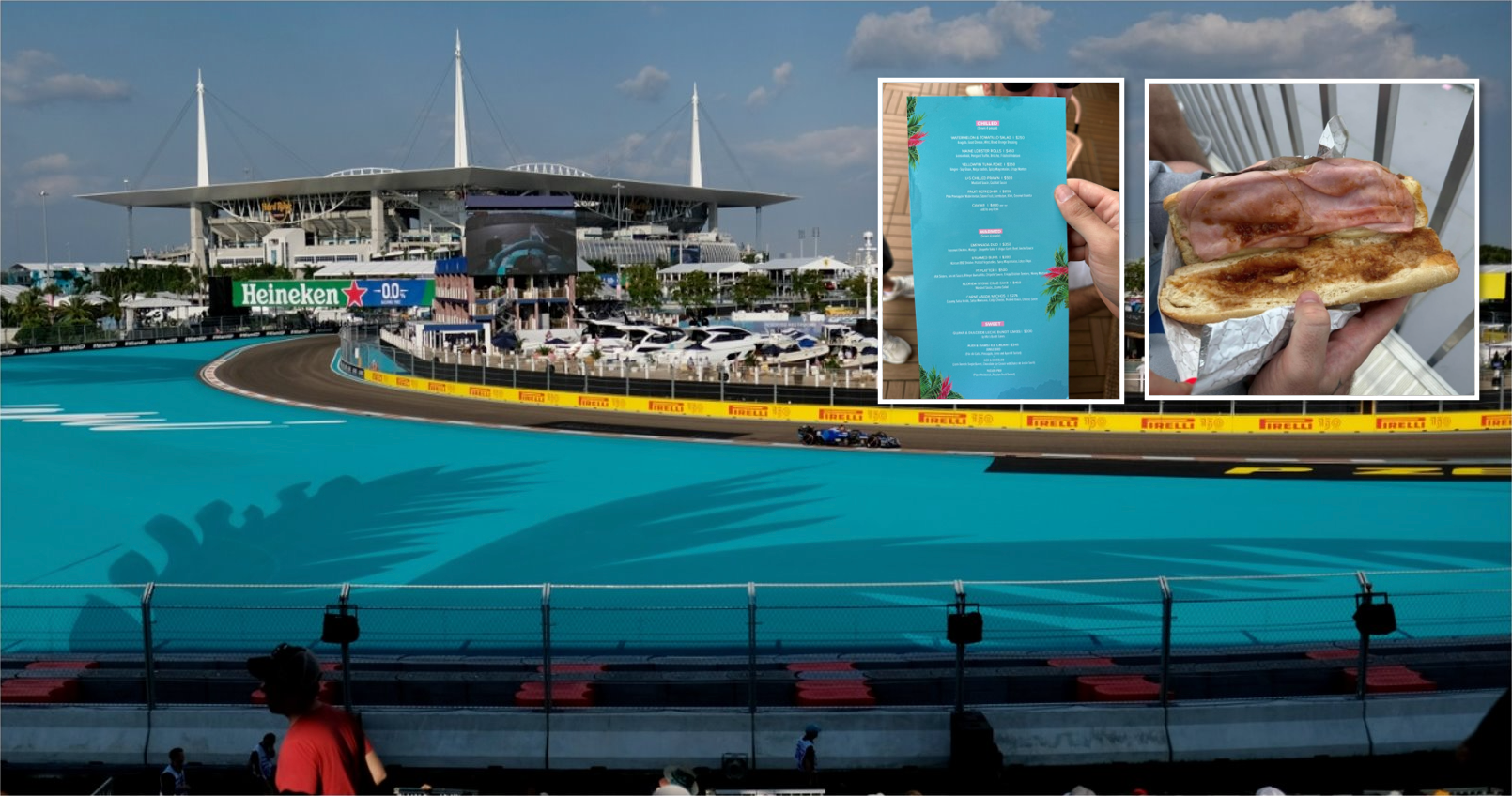 Miami Grand Prix: Price of hospitality food is outrageous