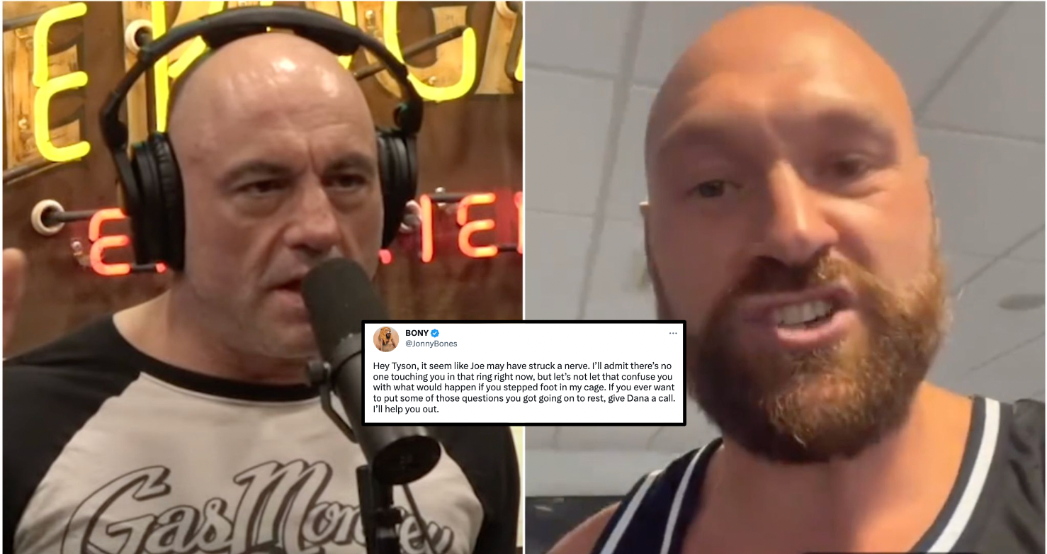 Tyson Fury savages Joe Rogan after his Fury vs Jon Jones fight prediction