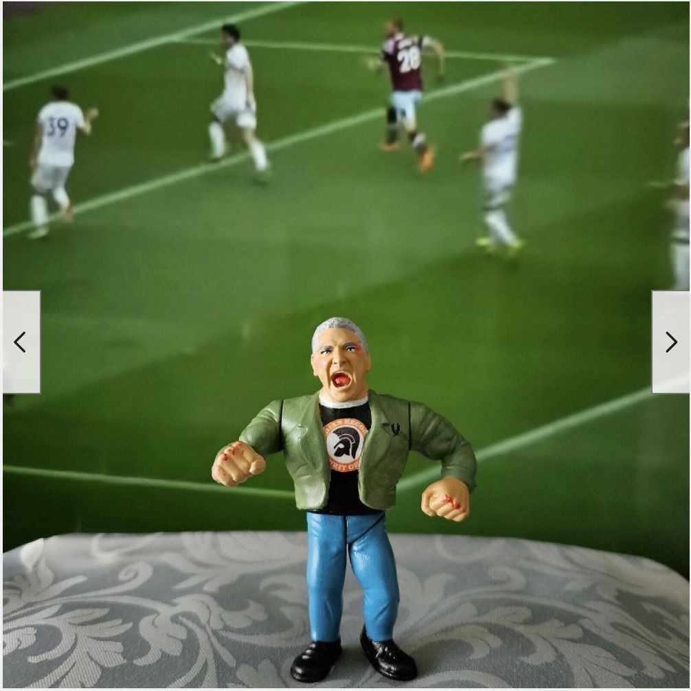 West Ham fan Knollsy action figure sparks huge bidding war