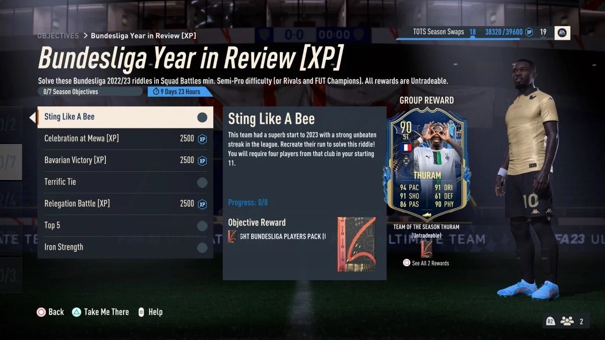 FIFA 23: How To Complete Bundesliga Year In Review Objectives