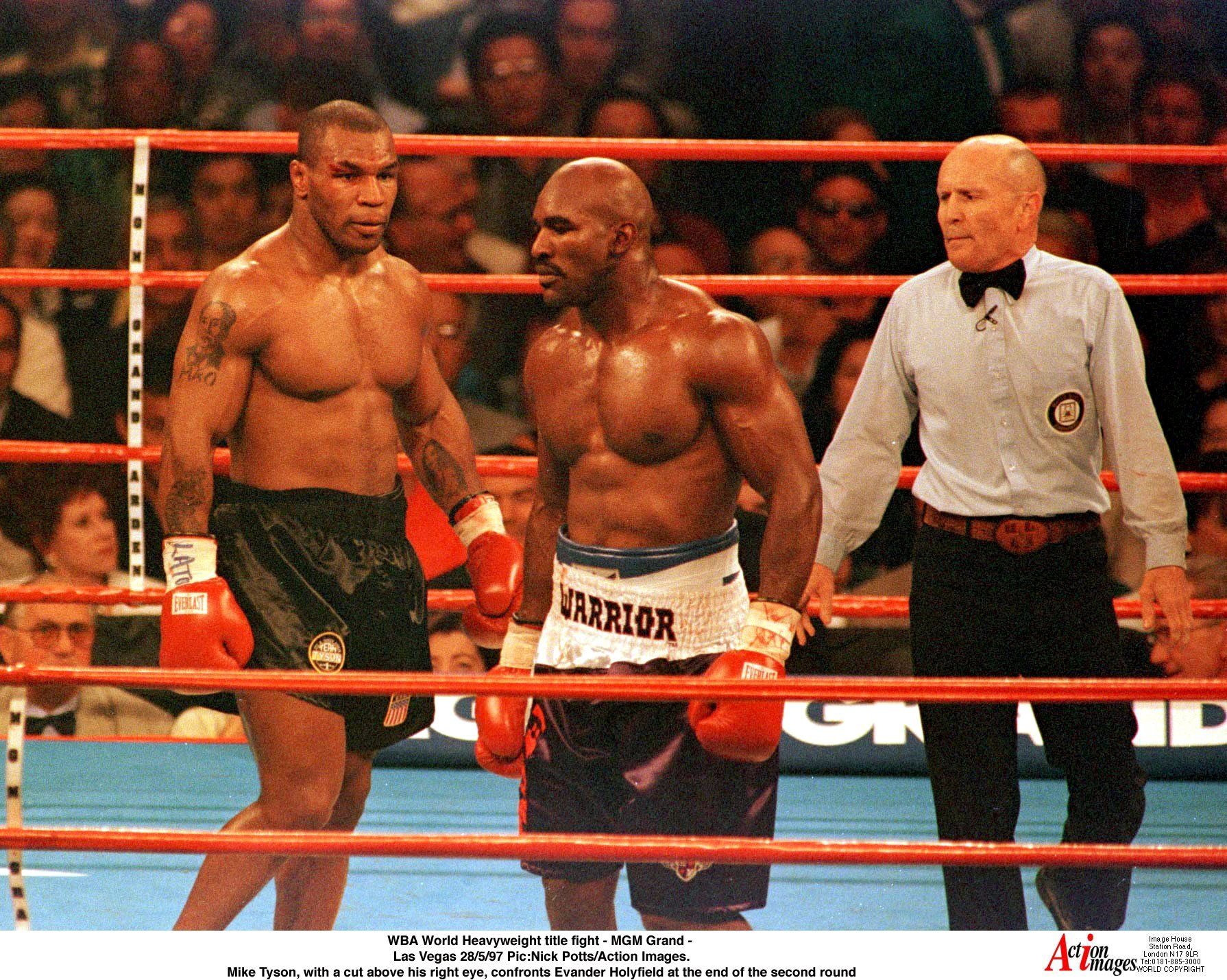 Mike Tyson's rival Evander Holyfield sets terms for boxing trilogy fight