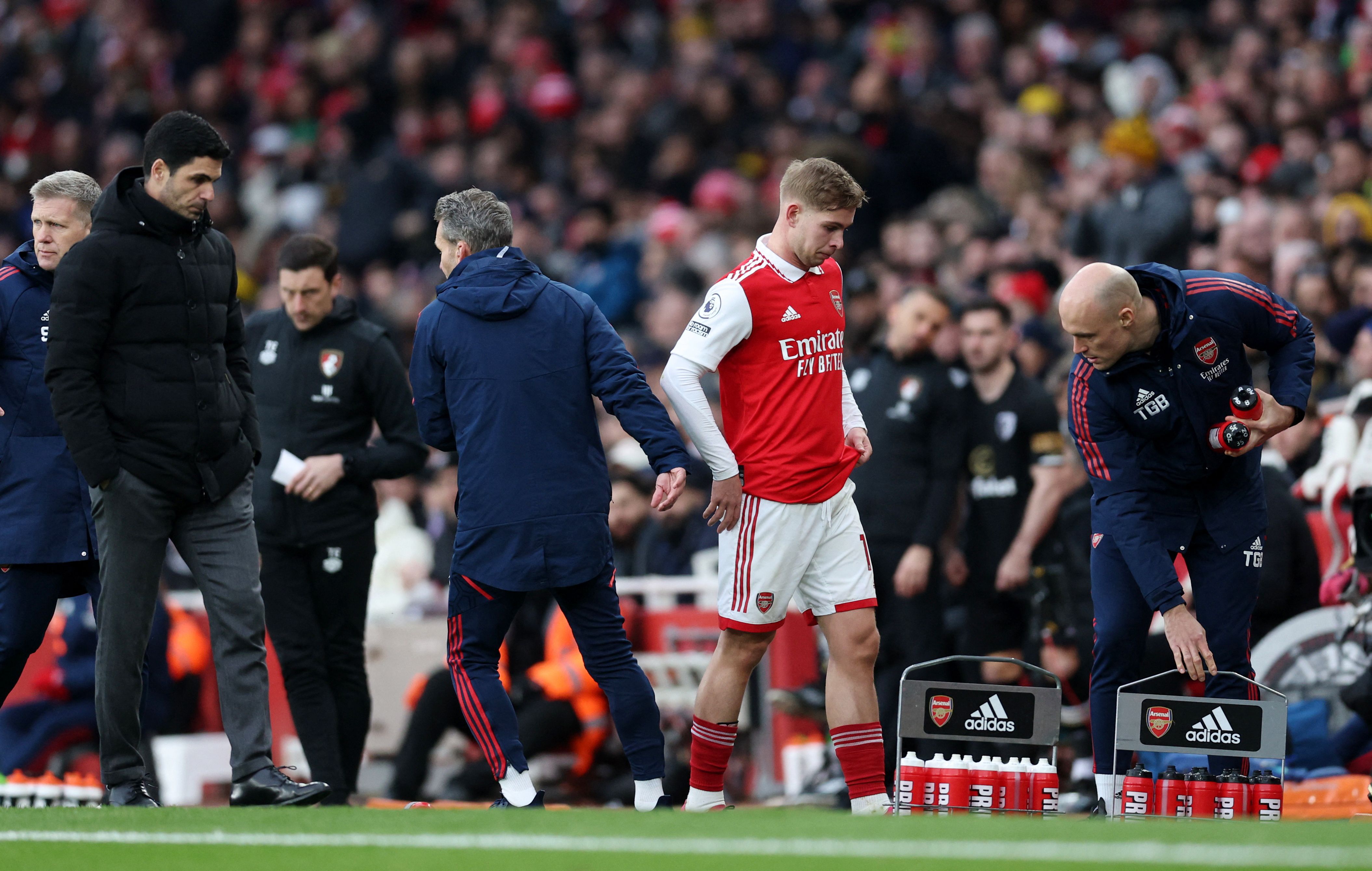 Arsenal's Emile Smith Rowe splits fans with two new tattoos