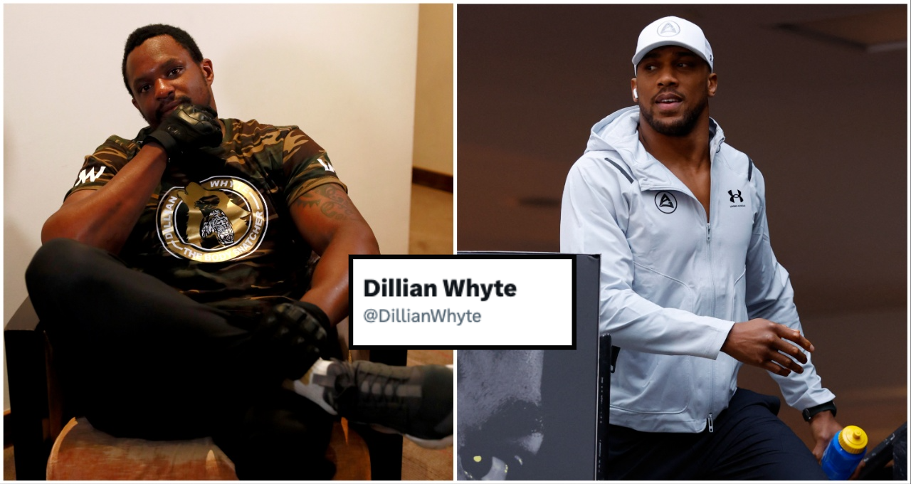 Dillian Whyte taunts Anthony Joshua with brutal response to rival's social media outburst