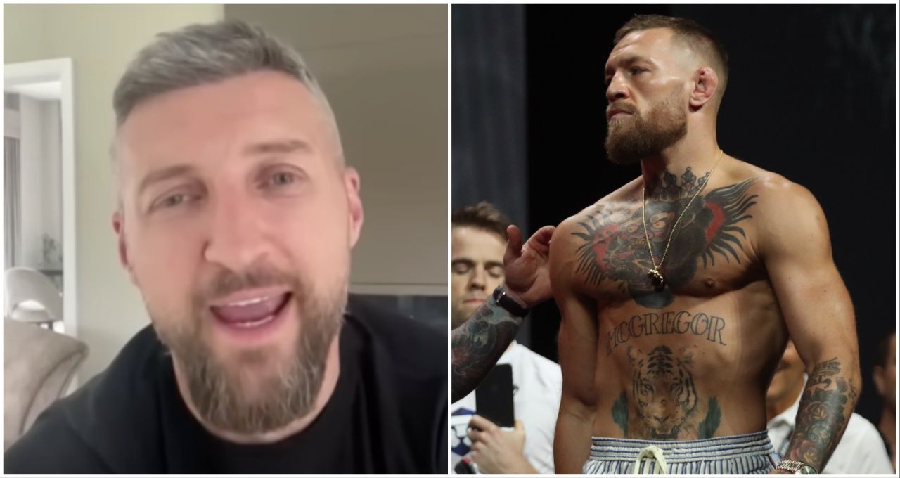 Carl Froch makes new fight offer to UFC star Conor McGregor in fiery feud Carl Froch makes new fight offer to UFC star Conor McGregor in fiery feud