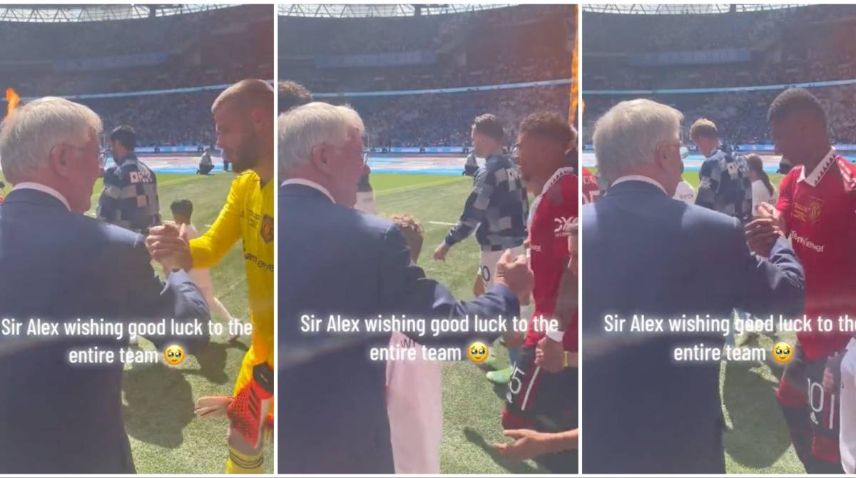 Did Jadon Sancho ignore Alex Ferguson before Man Utd's FA Cup final?