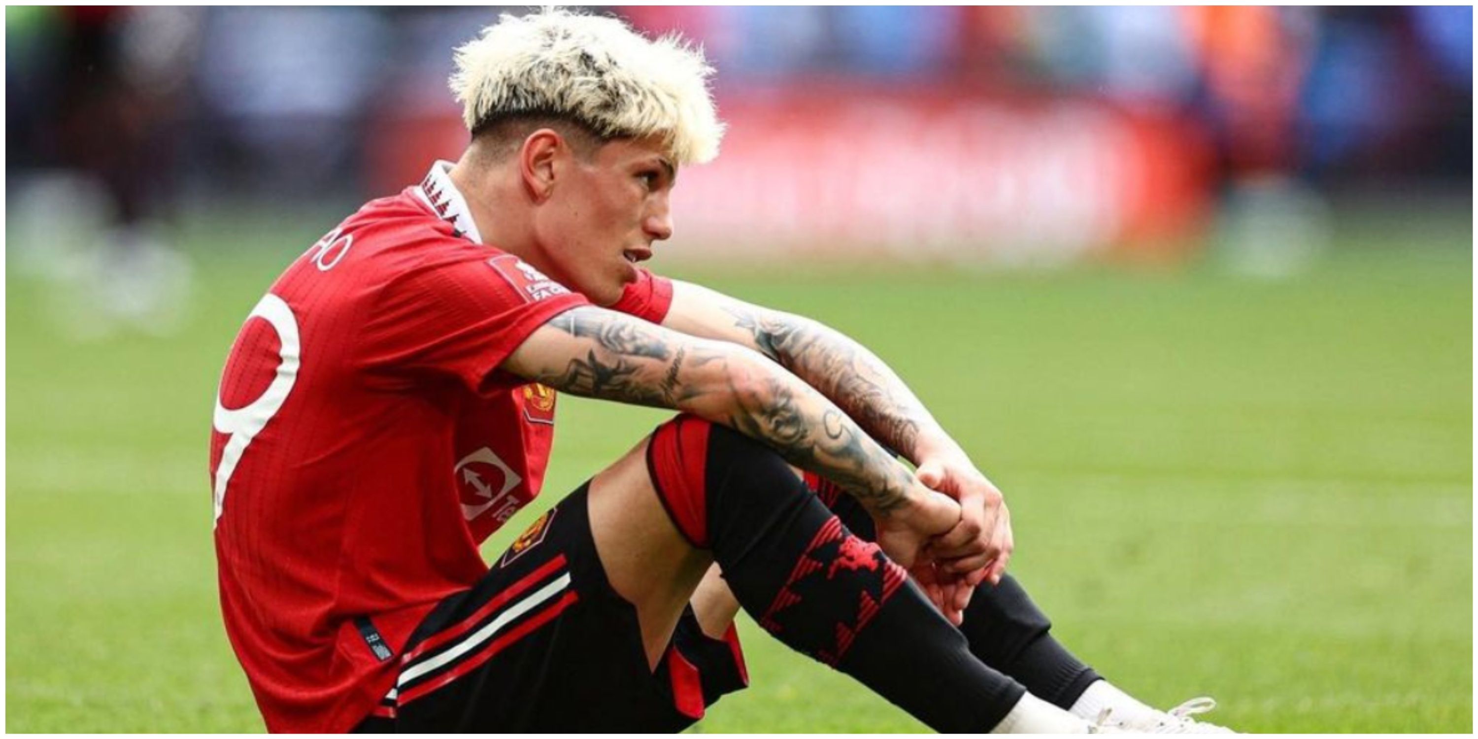 Manchester United's Alejandro Garnacho's heartbreaking Instagram post ...