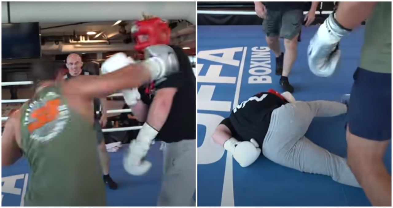 Logan Paul was brutally knocked out cold by UFC fighter in sparring session