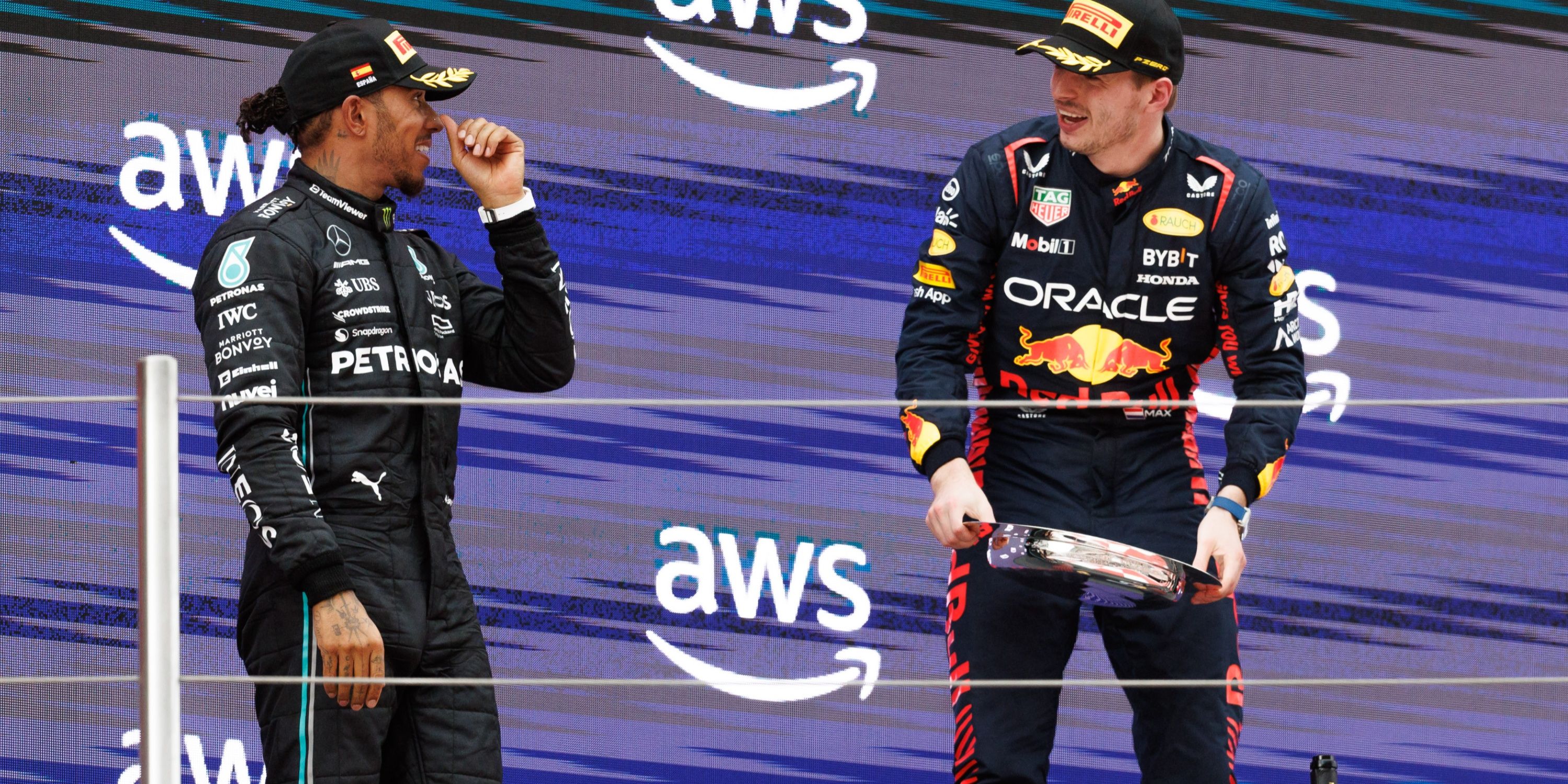 Lewis Hamilton: Max Verstappen 'absolutely' has chance of beating F1 win record