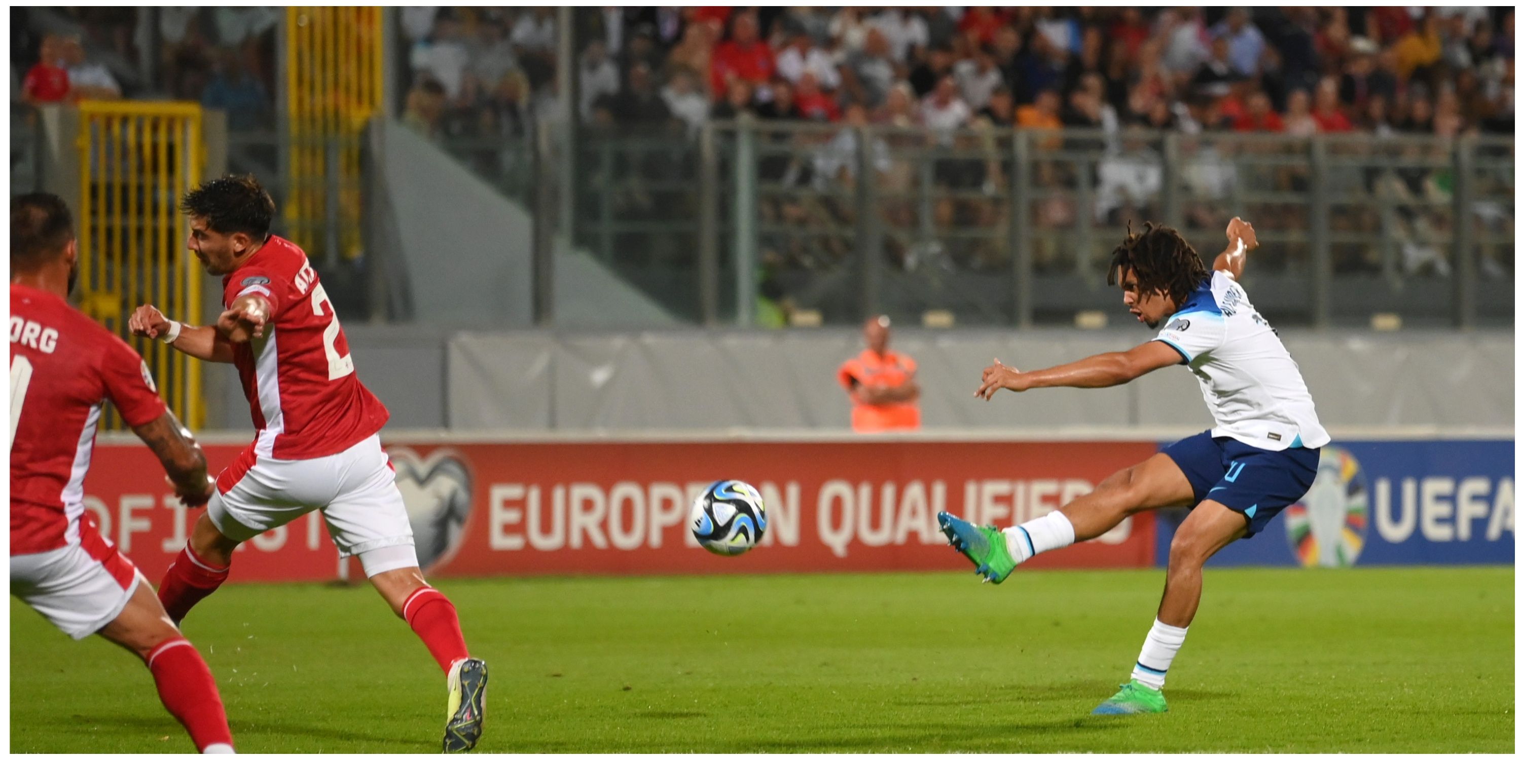 Trent Alexander Arnold scores worldie for England vs Malta while ...