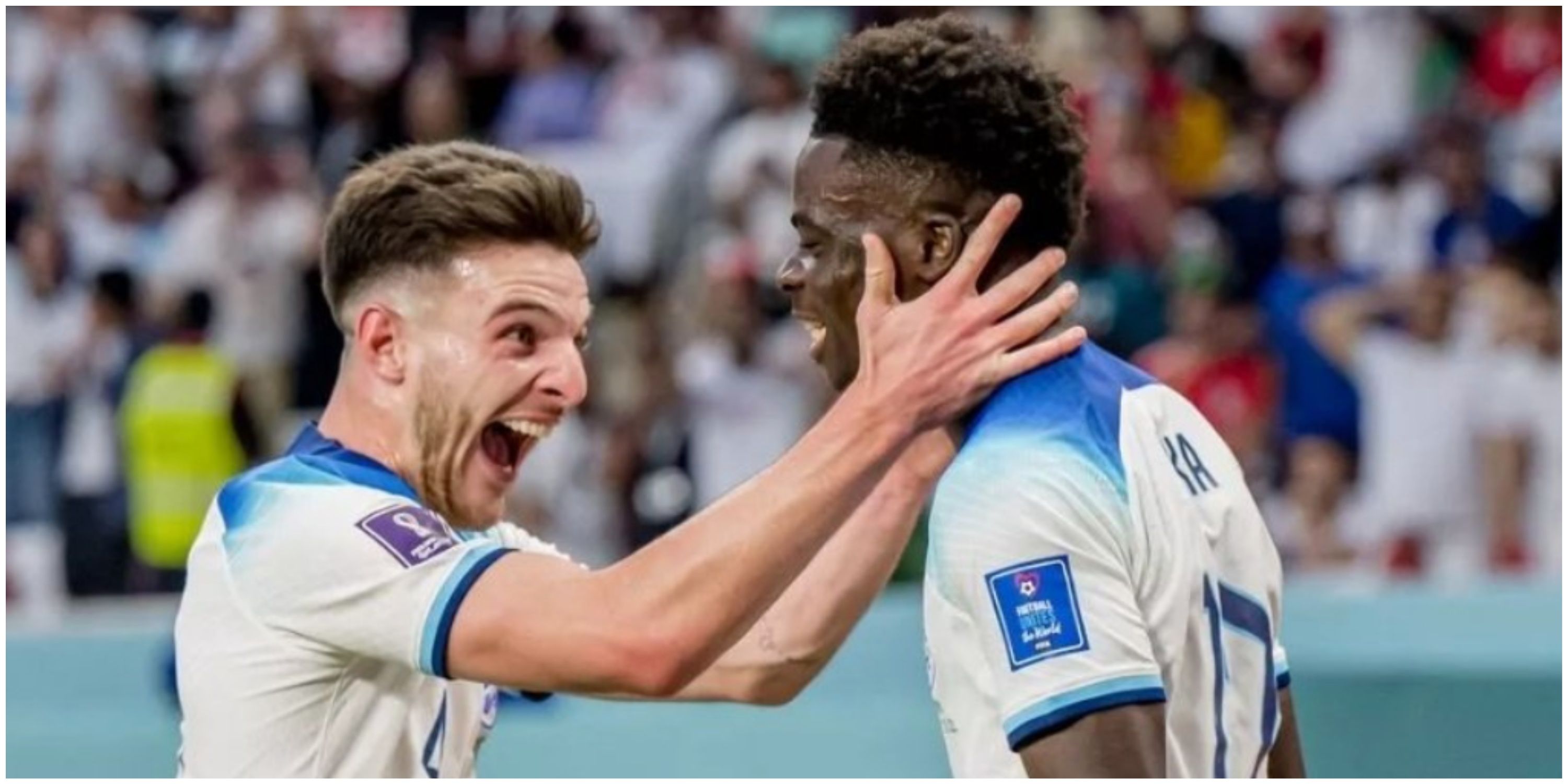 Bukayo Saka's comment on Declan Rice's Instagram post has caught ...