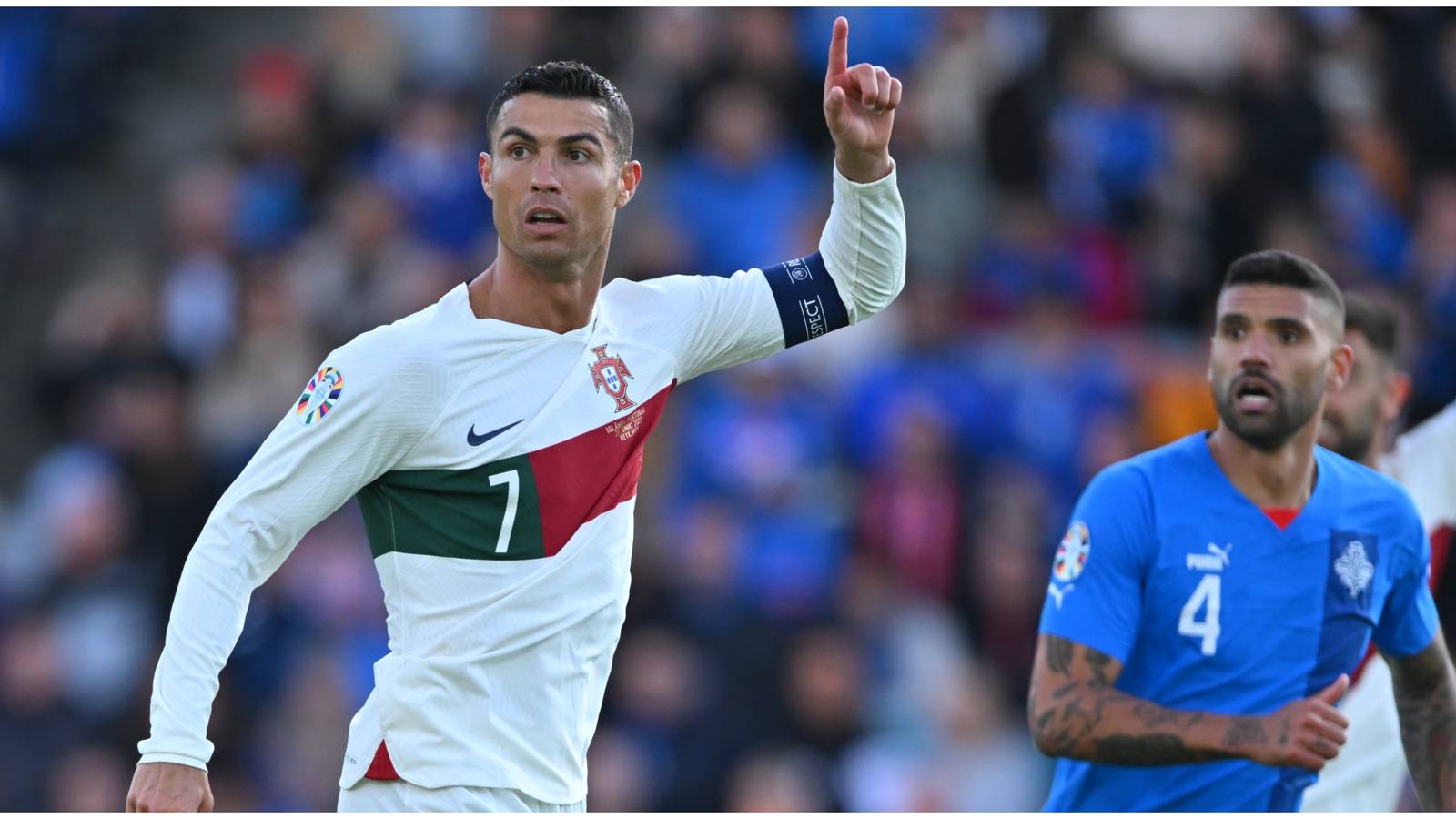 Cristiano Ronaldo scores last-gasp winner for Portugal on 200th appearance