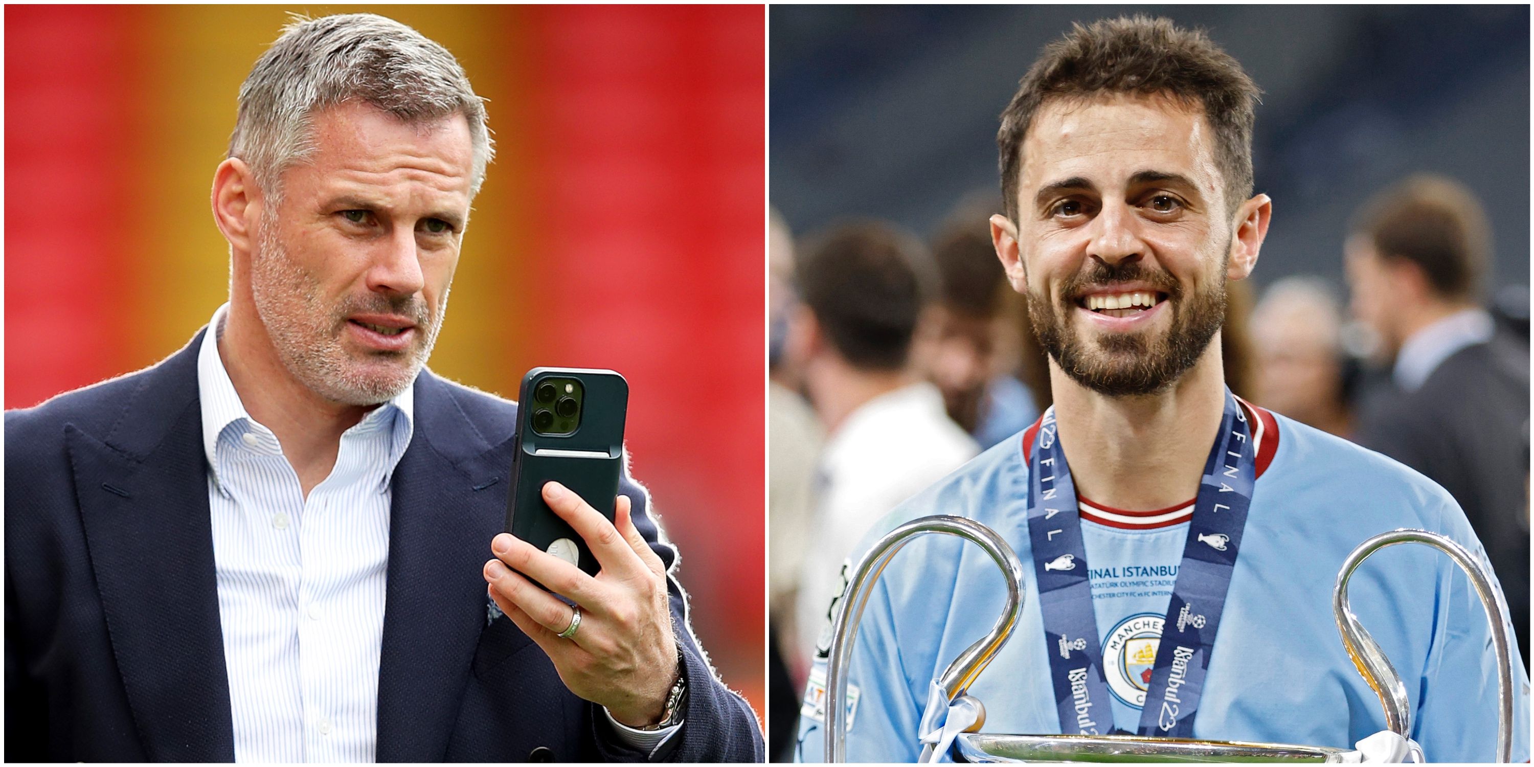 Jamie Carragher’s tweet about Man City's Bernardo Silva potentially ...
