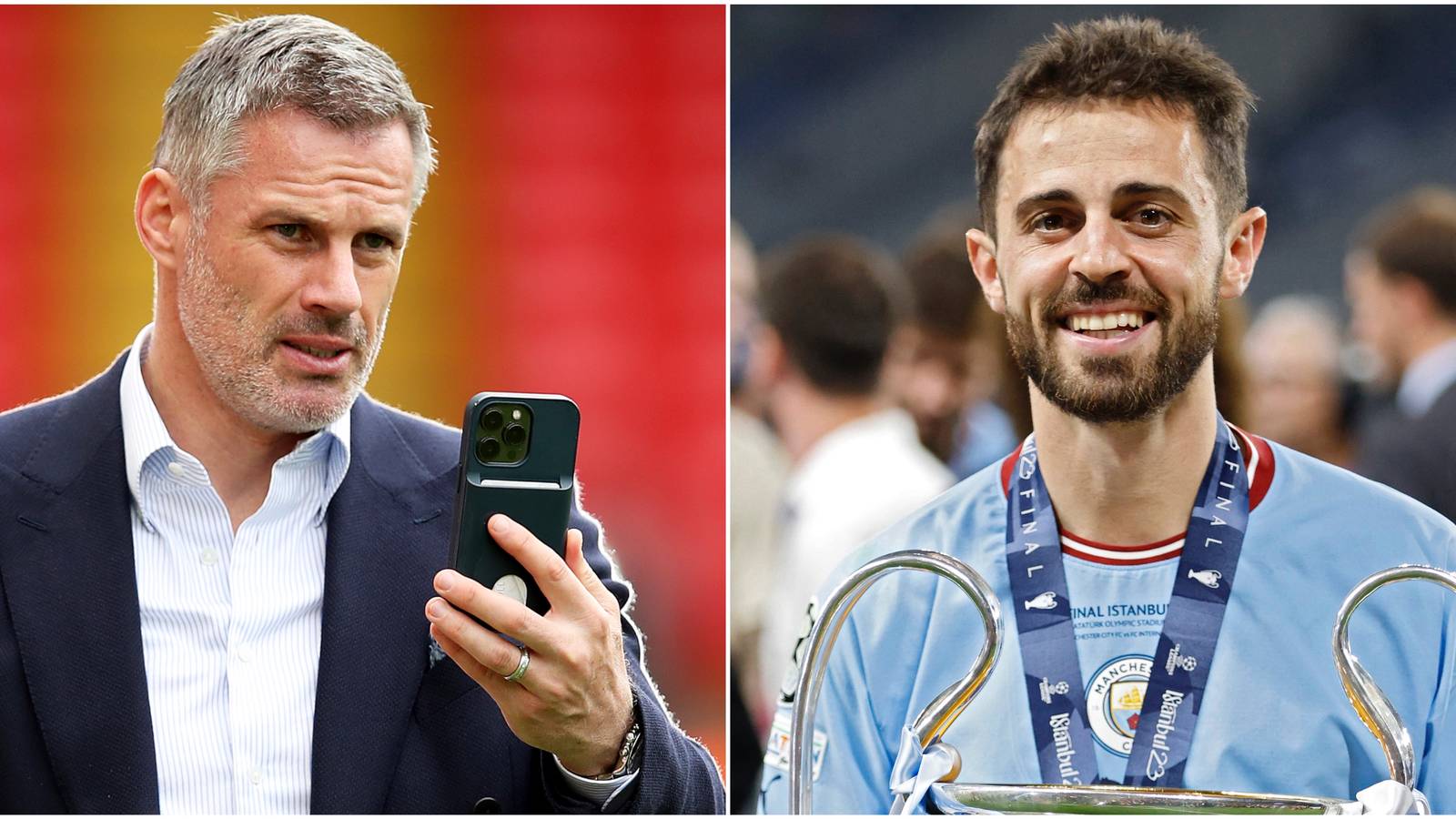 Jamie Carragher’s tweet about Man City's Bernardo Silva potentially ...