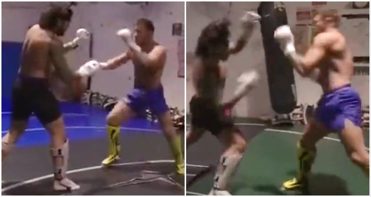 Conor McGregor vs Dillon Danis sparring footage has now emerged Conor McGregor vs Dillon Danis sparring footage has now emerged
