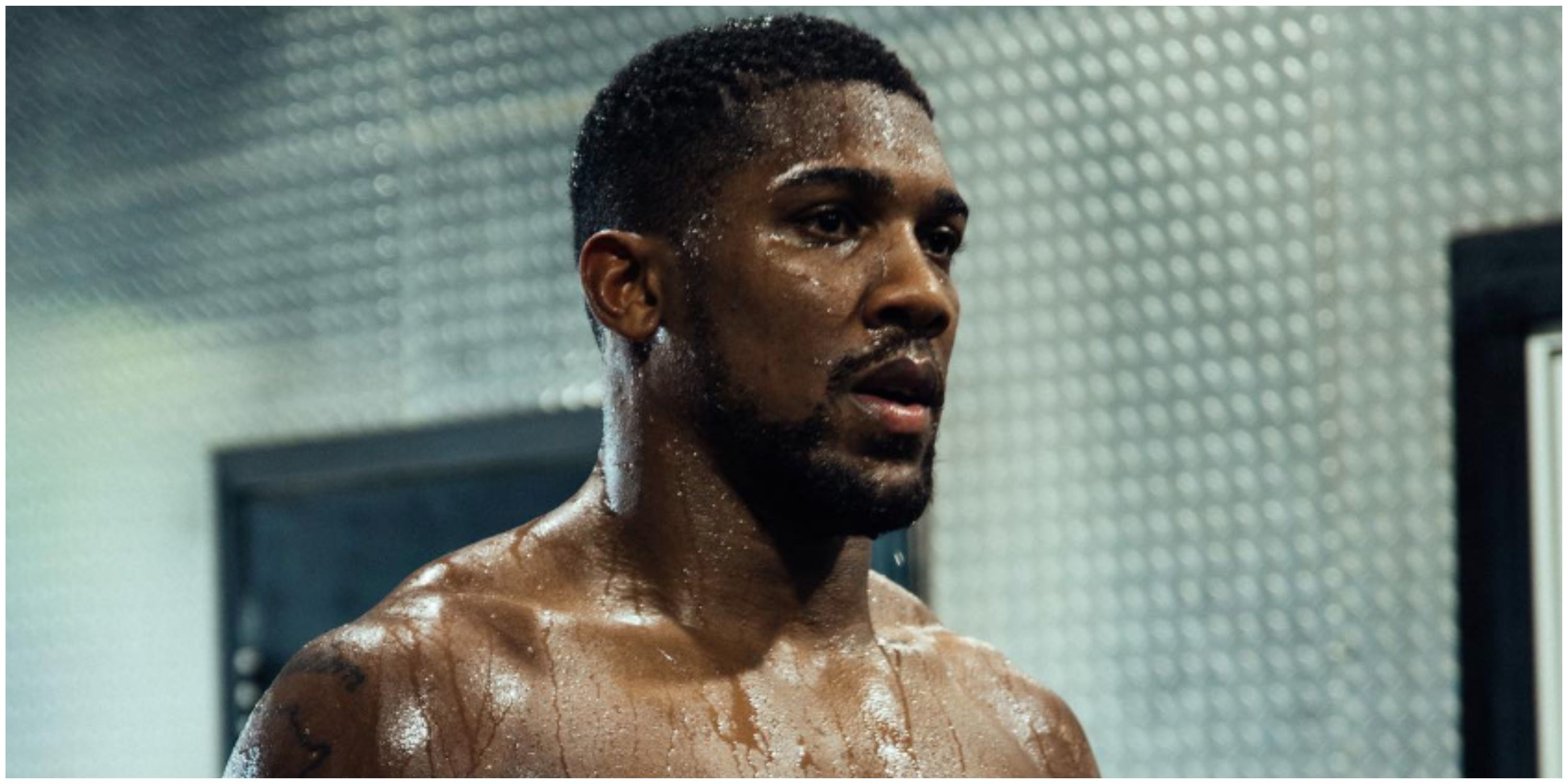 Anthony Joshua shows off his current physique without a fight lined up