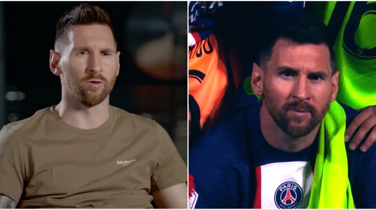 Lionel Messi reflects on fans booing him in last months with PSG