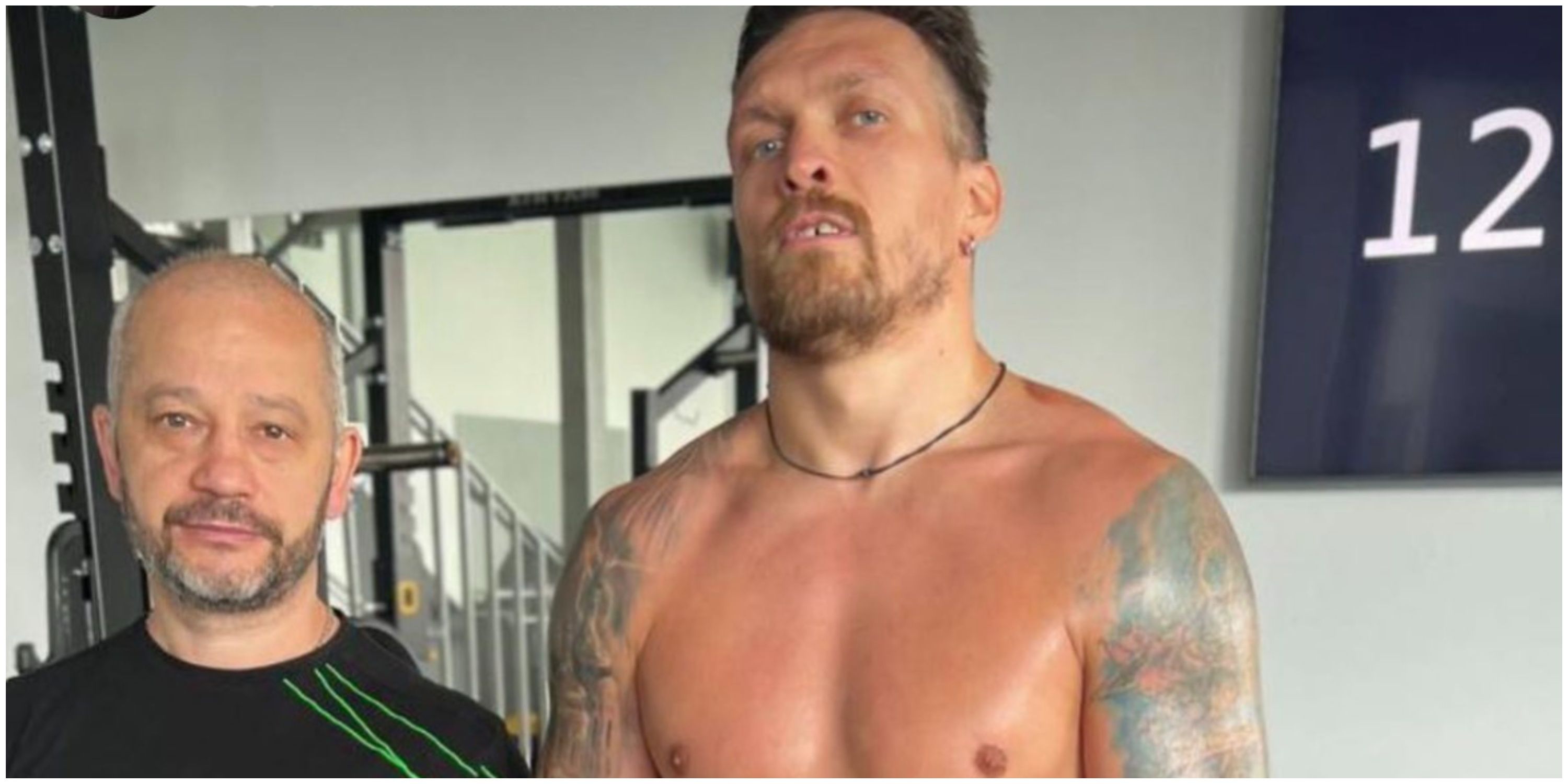 Oleksandr Usyk's current physique looks different to when he fought ...
