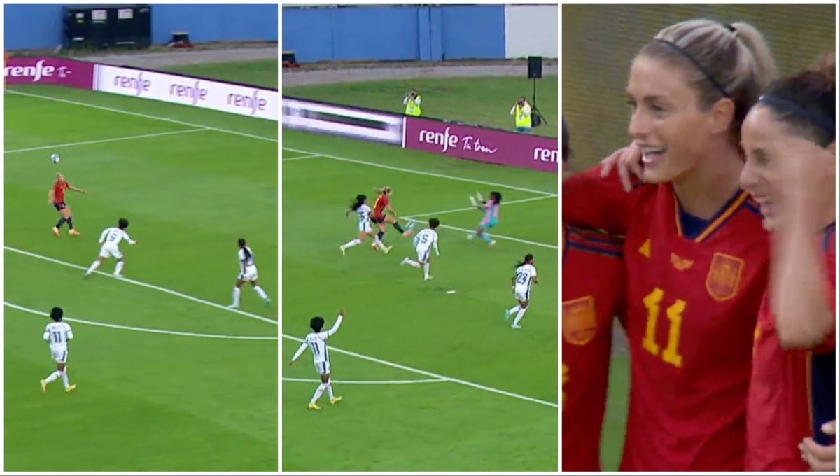 Barcelona star Alexia Putellas scores brilliant goal on Spain return