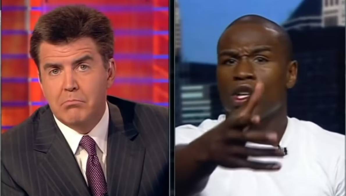 Floyd Mayweather completely lost his cool with interviewer on live TV ...