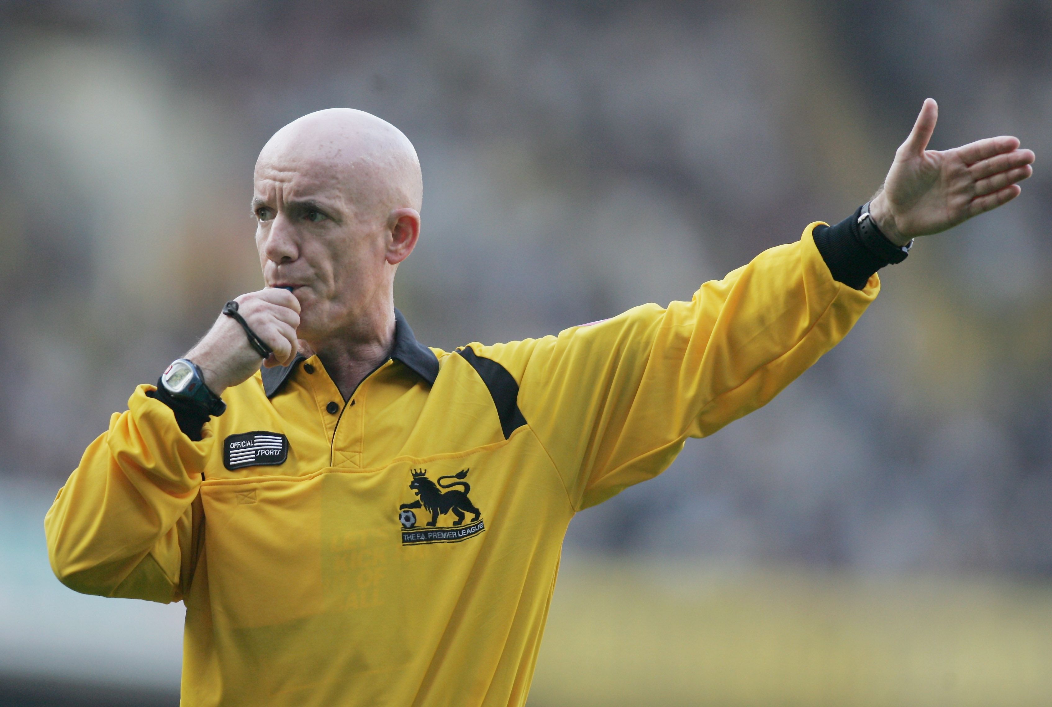 Clip of former Premier League ref Dermot Gallagher speaking in his ...
