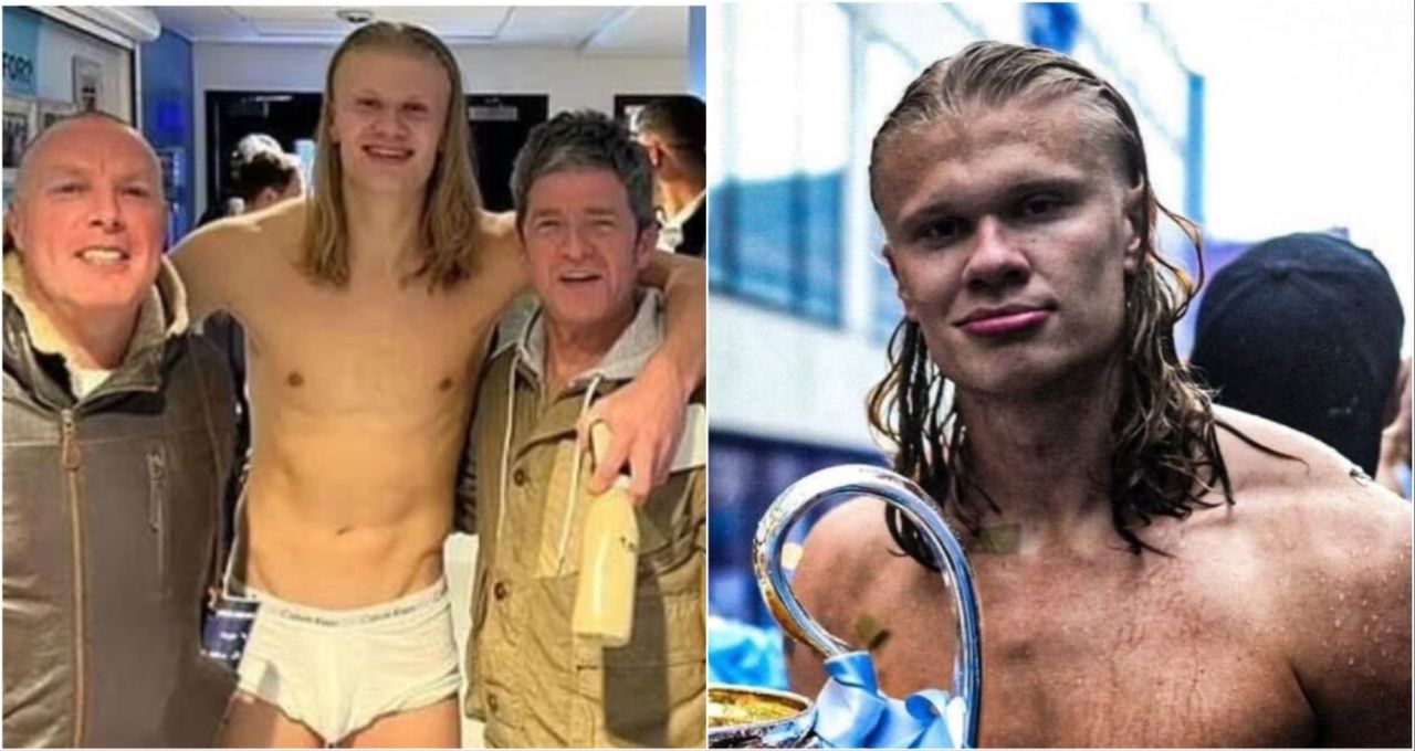 Erling Haaland’s seven-week body transformation is simply incredible
