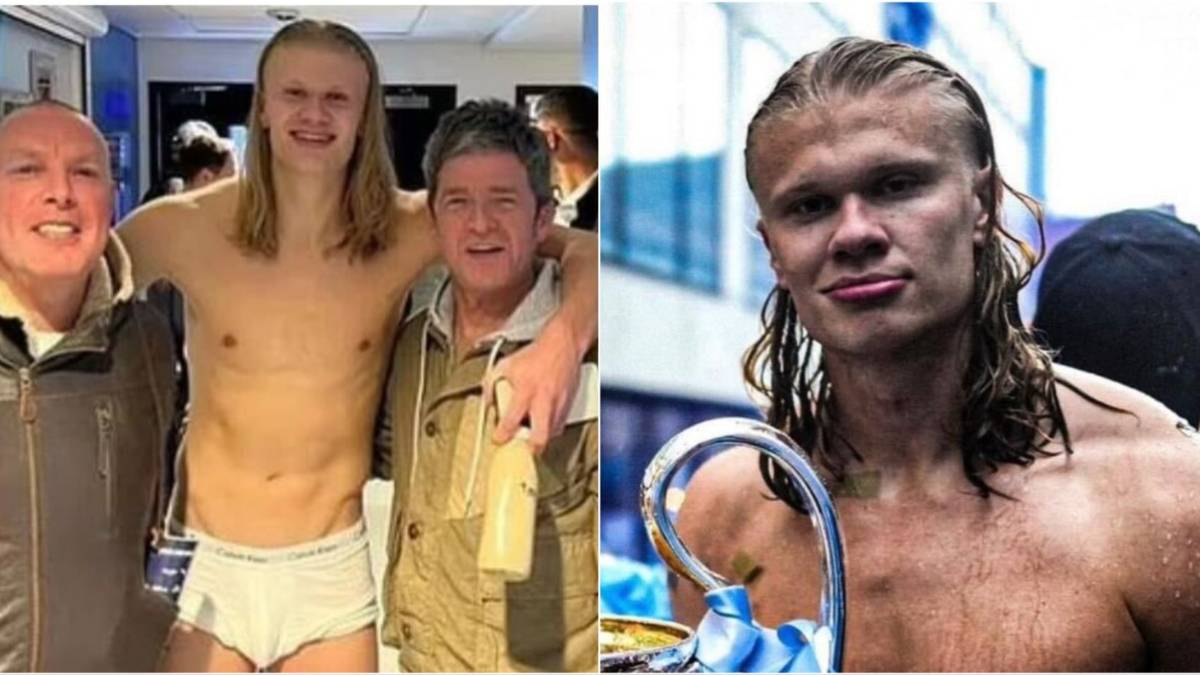 Erling Haaland’s seven-week body transformation is simply incredible