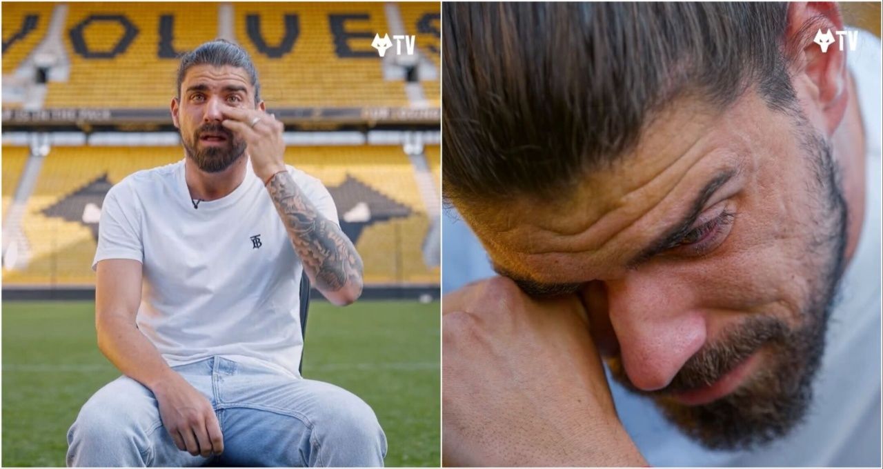 Ruben Neves was in bits as he said goodbye to Wolves' fans ahead of Al ...