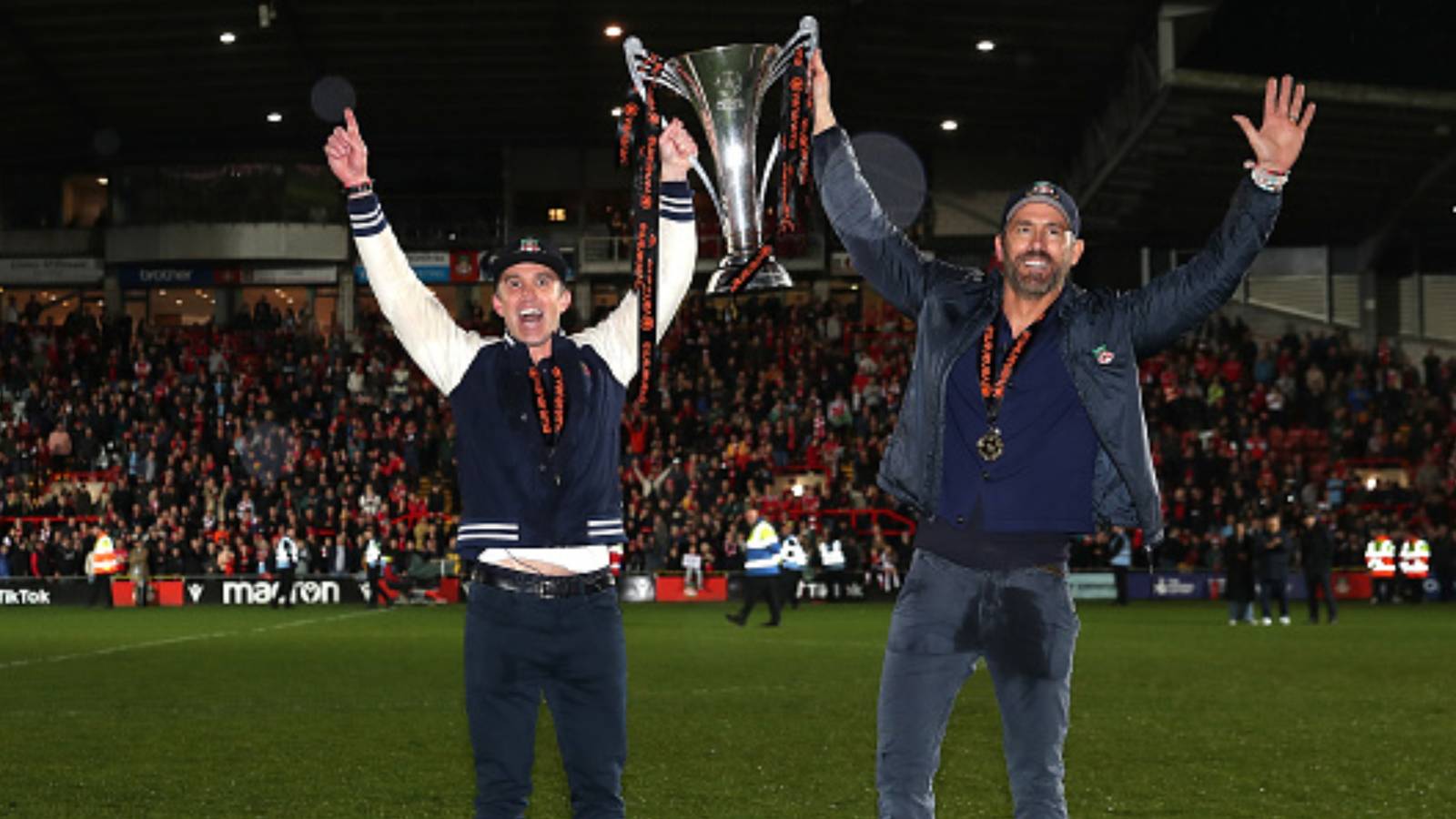 Ryan Reynolds and Rob Mac Form Two-Year Wrexham Promotion Plan After £ ...