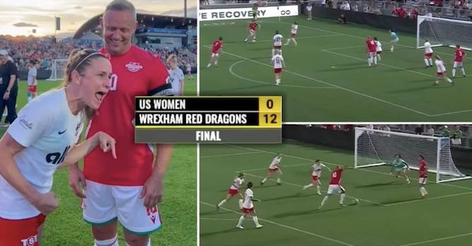 Wrexham beat US Women 12-0 in mini-tournament