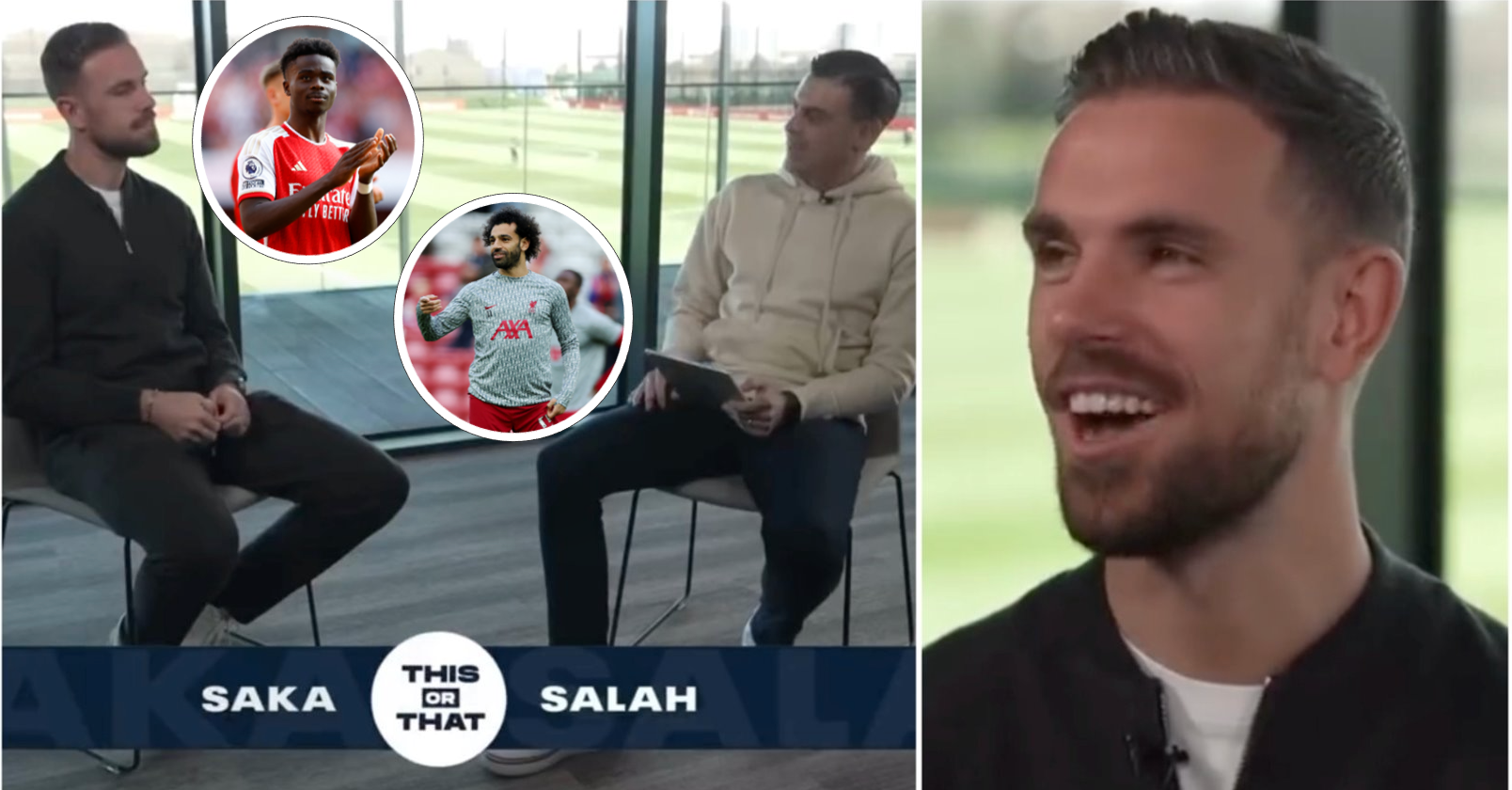 Liverpool fans angry with how Jordan Henderson answered 'Saka or Salah ...