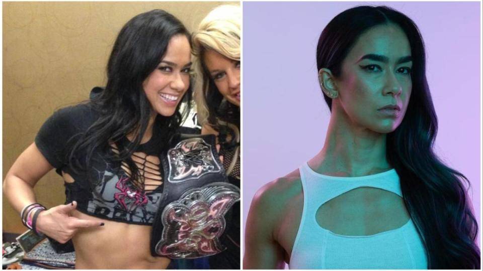 Former WWE star AJ Lee 'more jacked' than CM Punk as she shows off new ...