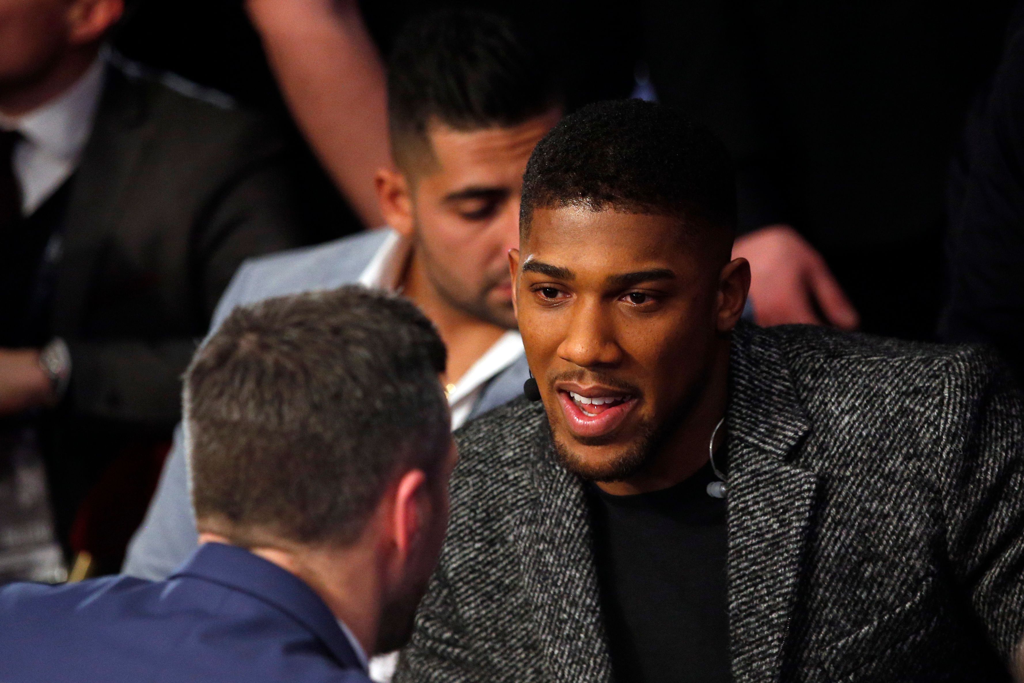 Anthony Joshua uses Carl Froch's nose to explain split from long-term ...