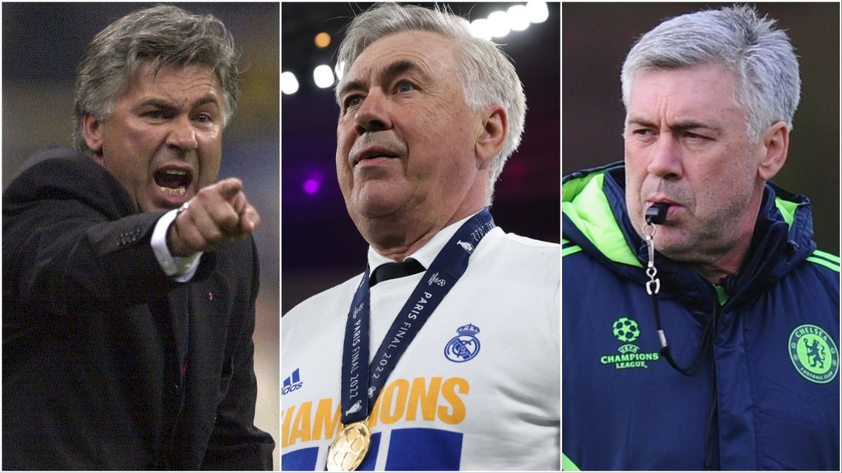 Every Time Carlo Ancelotti Has Won The Champions League