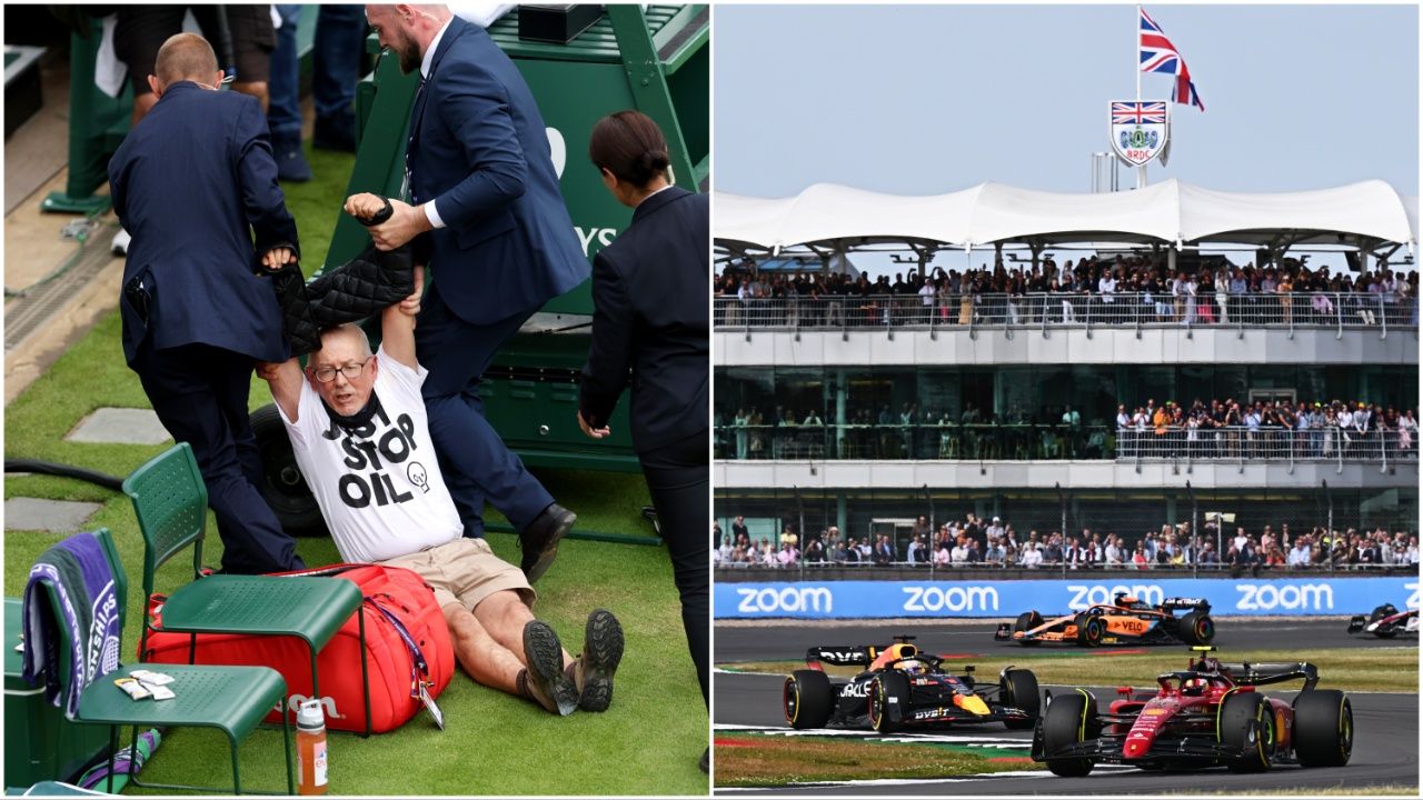Just Stop Oil: F1 drivers react as threat of on-track protestors hangs ...