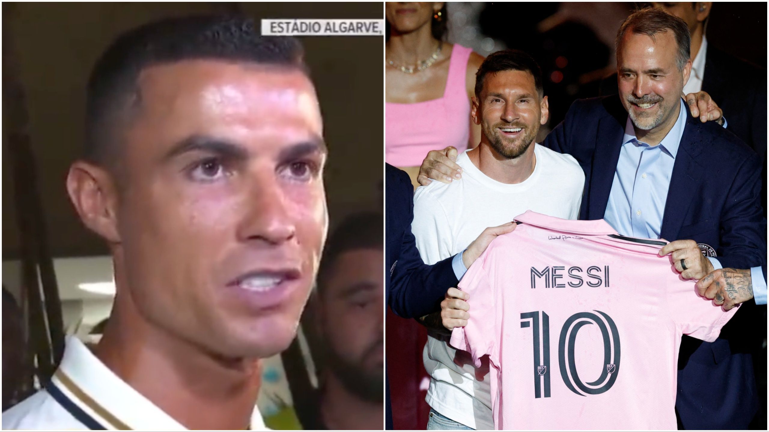 Cristiano Ronaldo's answer when asked about joining Lionel Messi in MLS