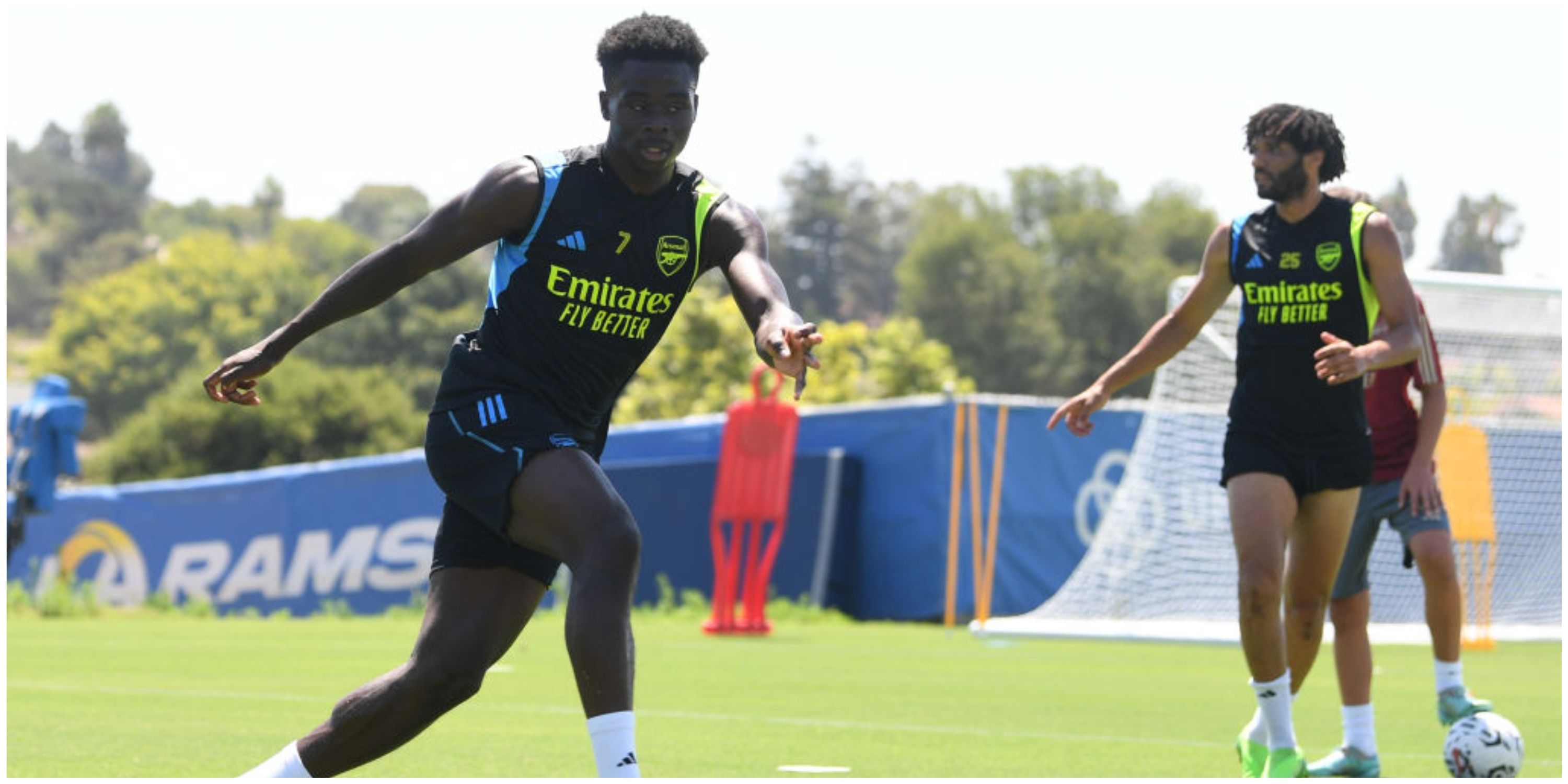 Arsenal star Bukayo Saka has undergone insane body transformation in ...