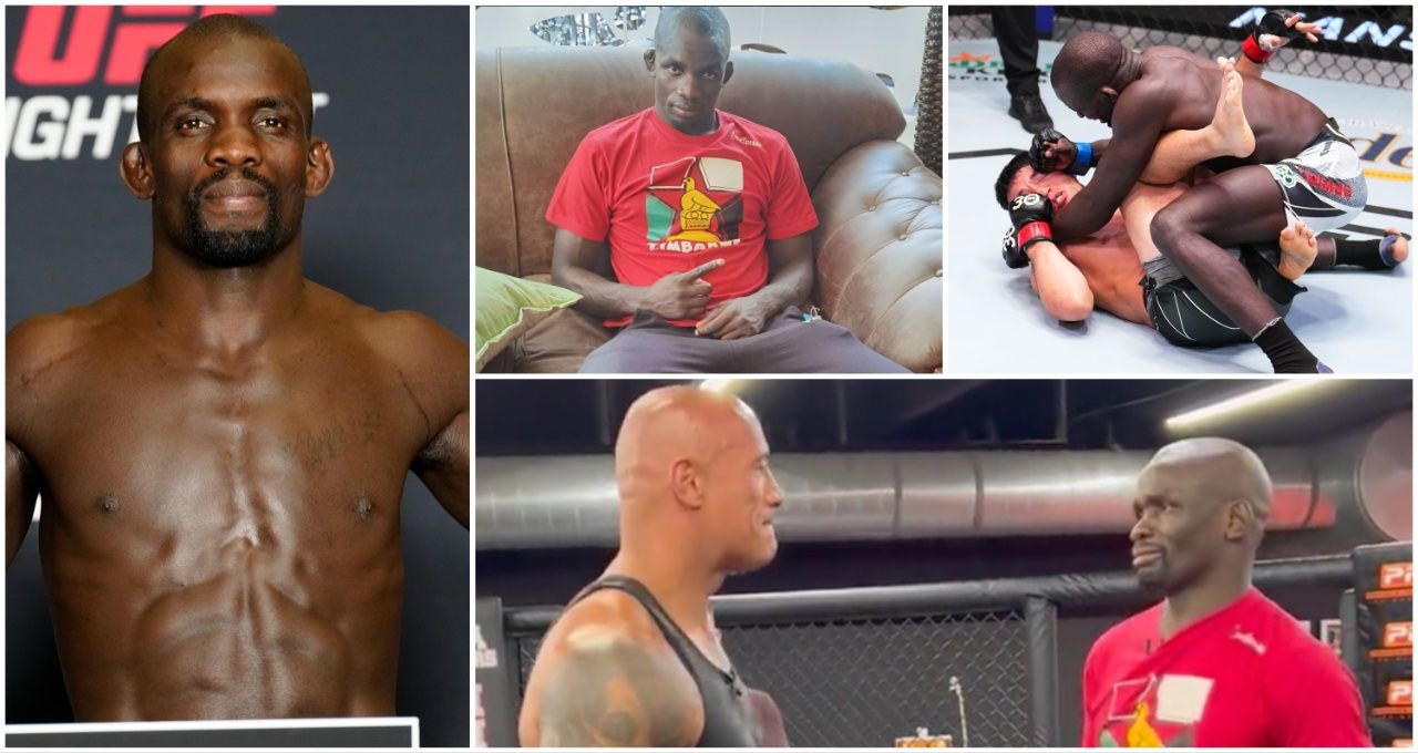 Themba Gorimbo: The crazy life story of UFC fighter The Rock surprised