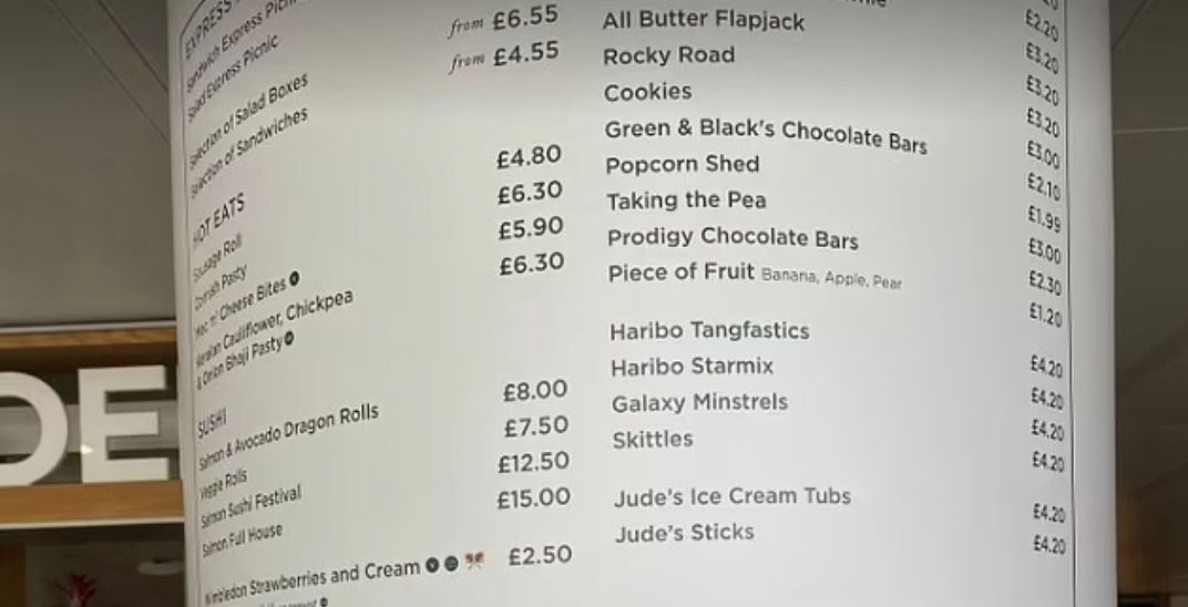 How much is food and drink at Wimbledon? 2023 full menu revealed