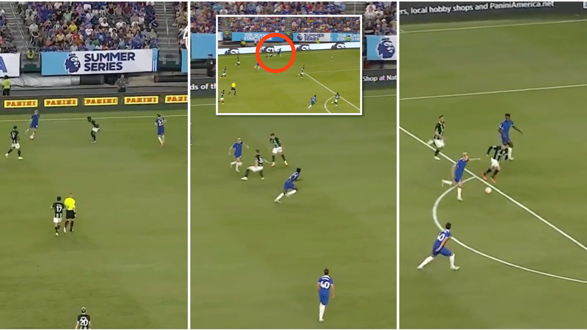 Mykhailo Mudryk's first goal for Chelsea was an absolute beauty