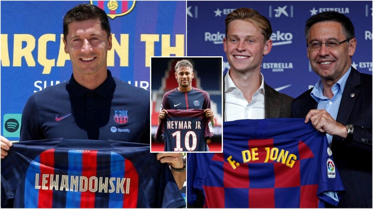 Barcelona’s 10 best signings since Neymar left Camp Nou ft. Lewandowski ...