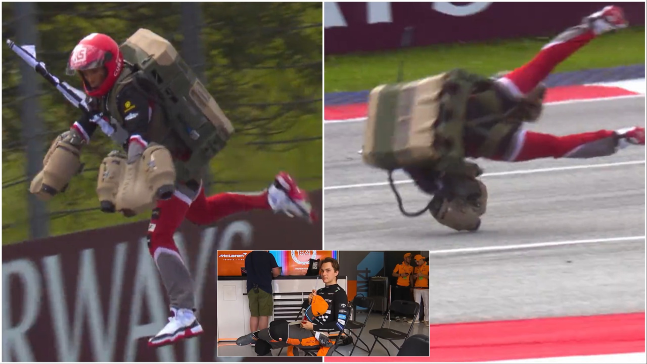 HMRB while I join the official jet pack racing on a track with ...