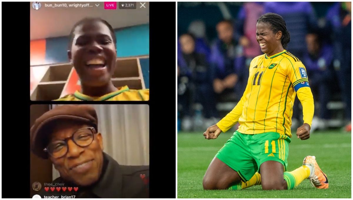 Ian Wright's emotional call with Bunny Shaw as Jamaica reach Women's World Cup knockouts
