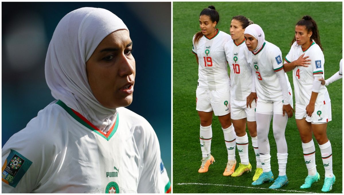 Morocco’s Nouhaila Benzina: The first hijabi player at the Women's ...